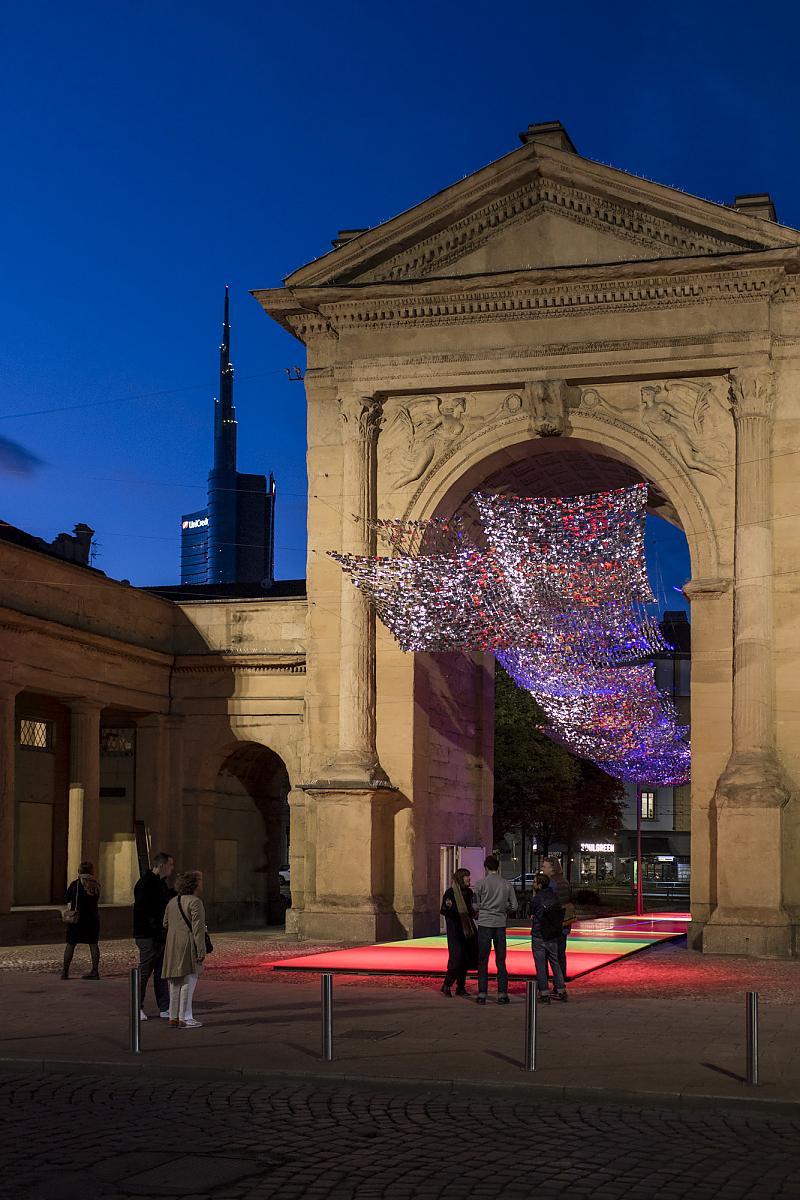 Ingo Maurer: Porta Nuova Reflections Installation