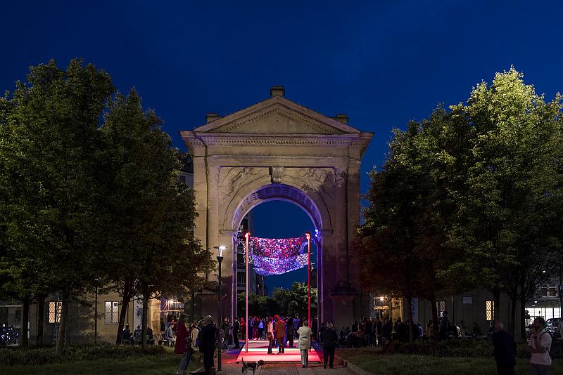 Ingo Maurer: Porta Nuova Reflections Installation