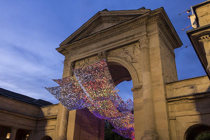 Ingo Maurer: Porta Nuova Reflections Installation