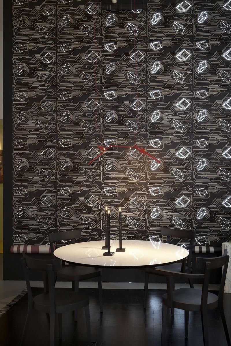 Ingo Maurer: LED Wallpaper