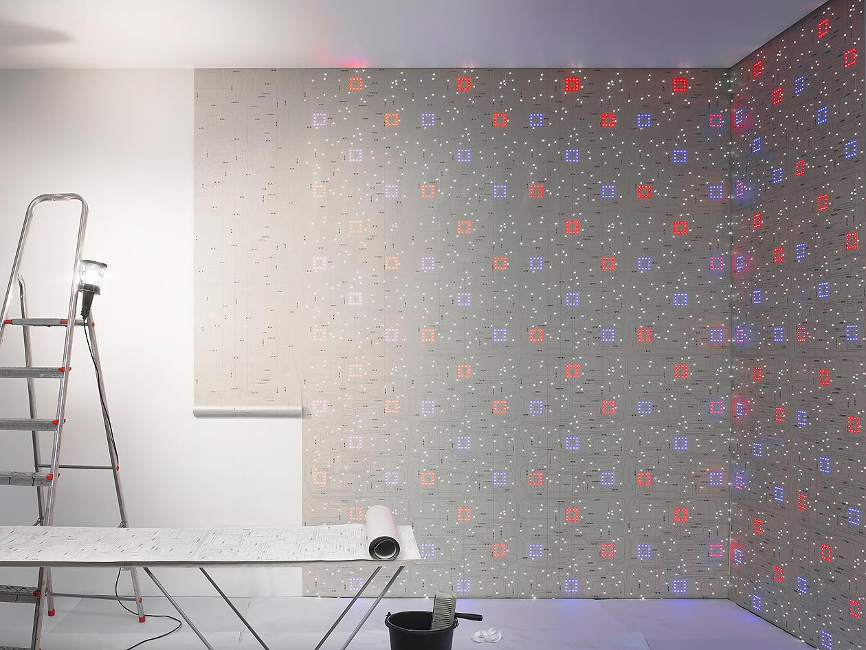 Ingo Maurer: LED Wallpaper