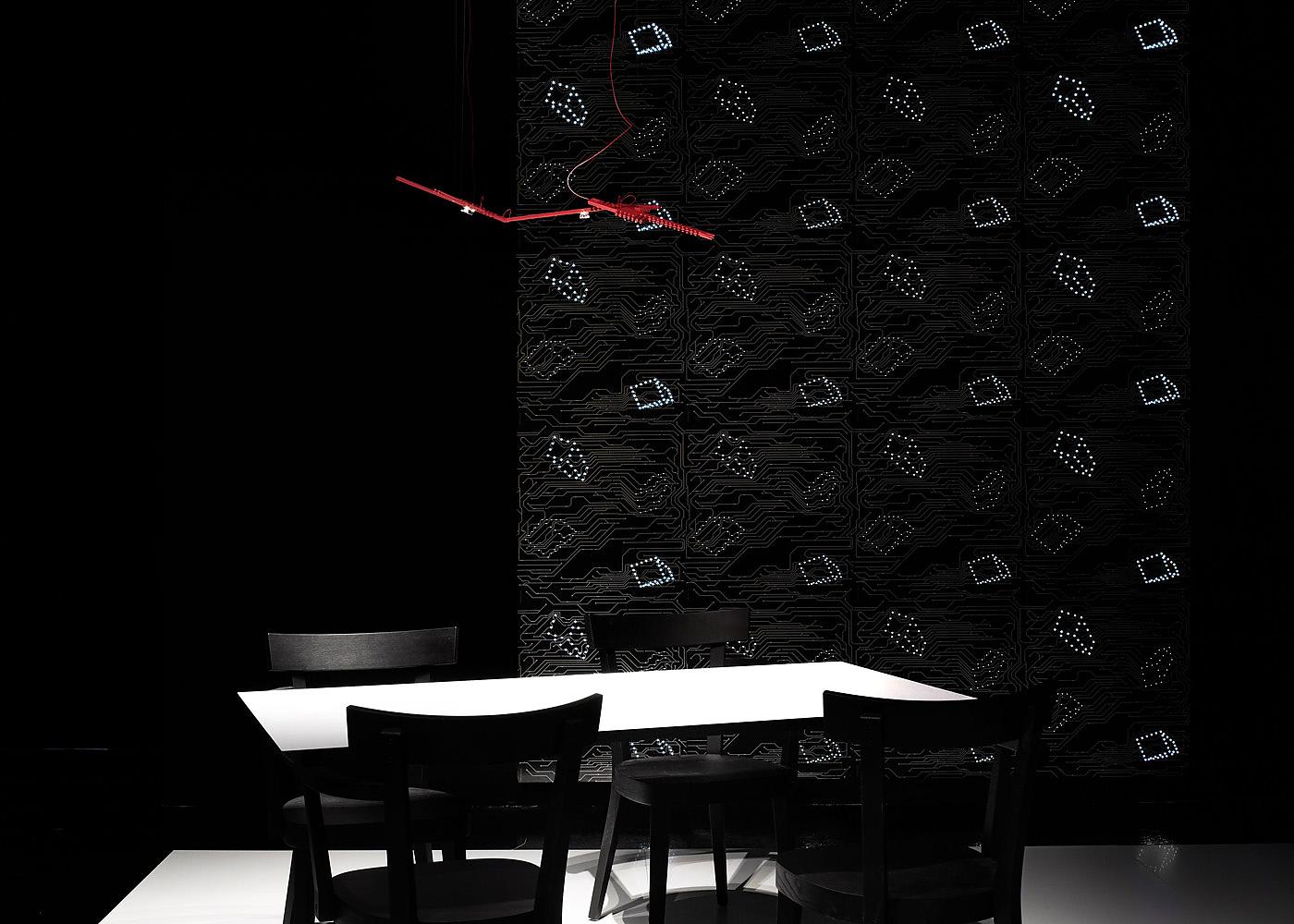 Ingo Maurer: LED Wallpaper
